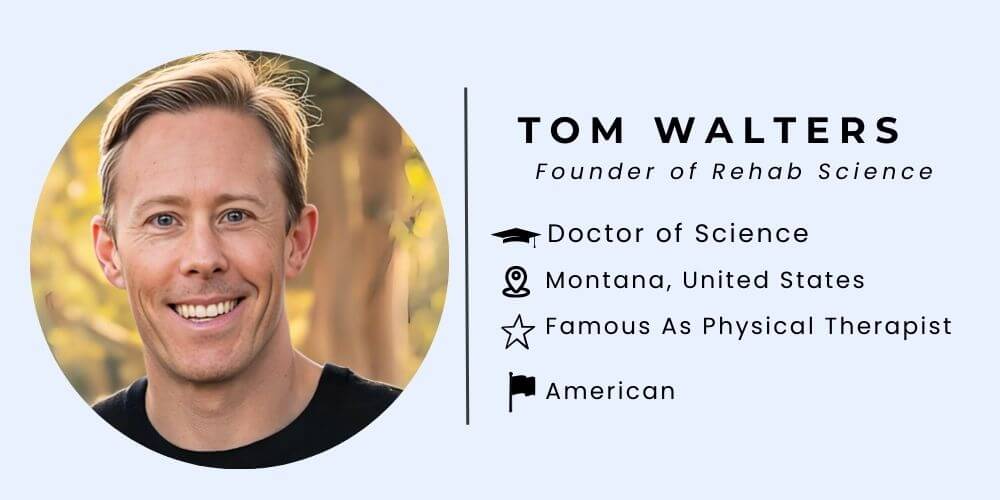 Tom Walters Age, Net Worth, Wife, Child, Height, Career