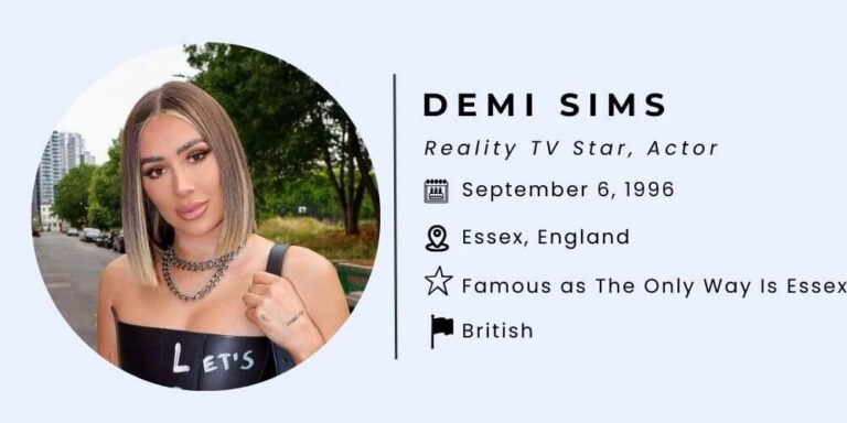 Demi Sims Partner, Age, Net Worth, Height, Sister, Wiki