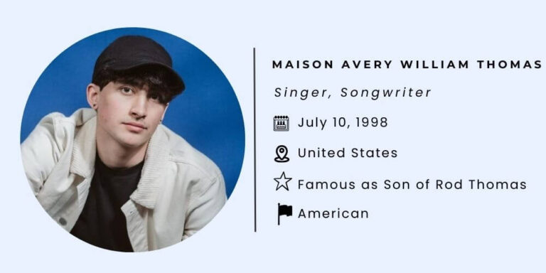 Who is Rob Thomas' Son Maison Avery William Thomas?