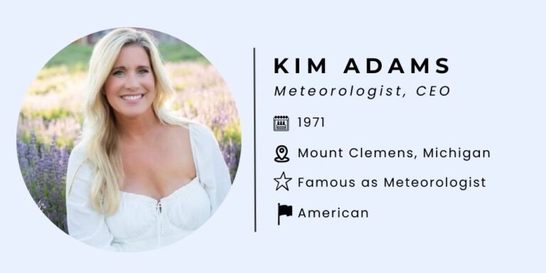 Kim Adams Bio, Age, Net Worth, Height, Husband, Kids, Health
