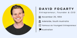 David Fogarty Net Worth, Age, Wife, Parents, Height, Career