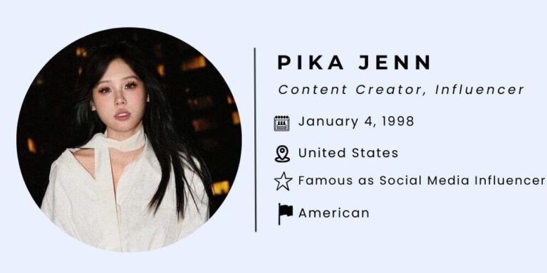 Pika Jenn Real Name, Age, Boyfriend, Height, Net Worth