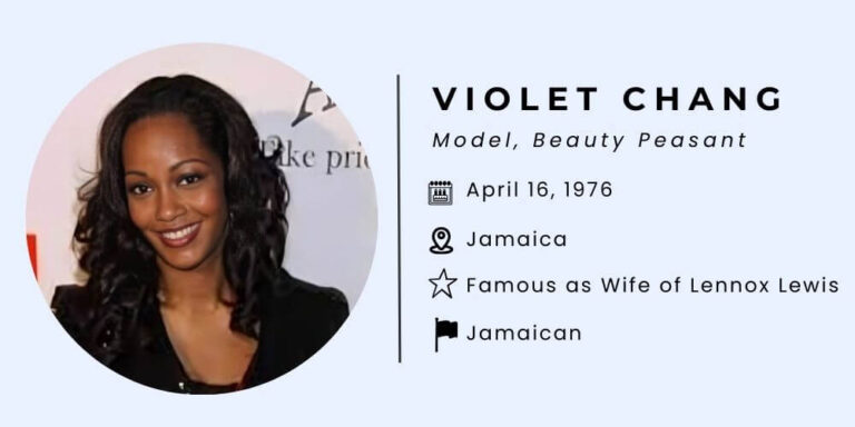 Who is Lennox Lewis Wife Violet Chang? Biography