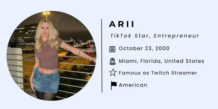 Arii Twitch Bio Real Name, Age, Boyfriend, Net Worth, Height
