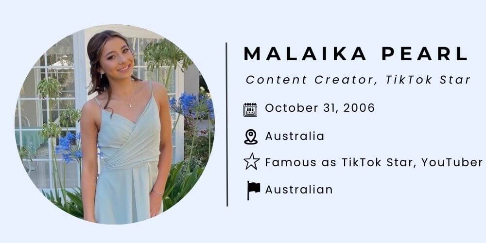 Malaika Pearl Bio, Age, Parents, Height, Boyfriend, Net Worth