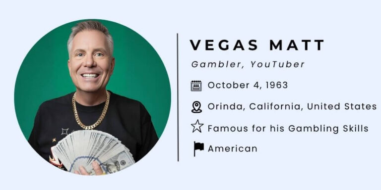 Vegas Matt Net Worth, Wife, Age, Son, Real Name, Career