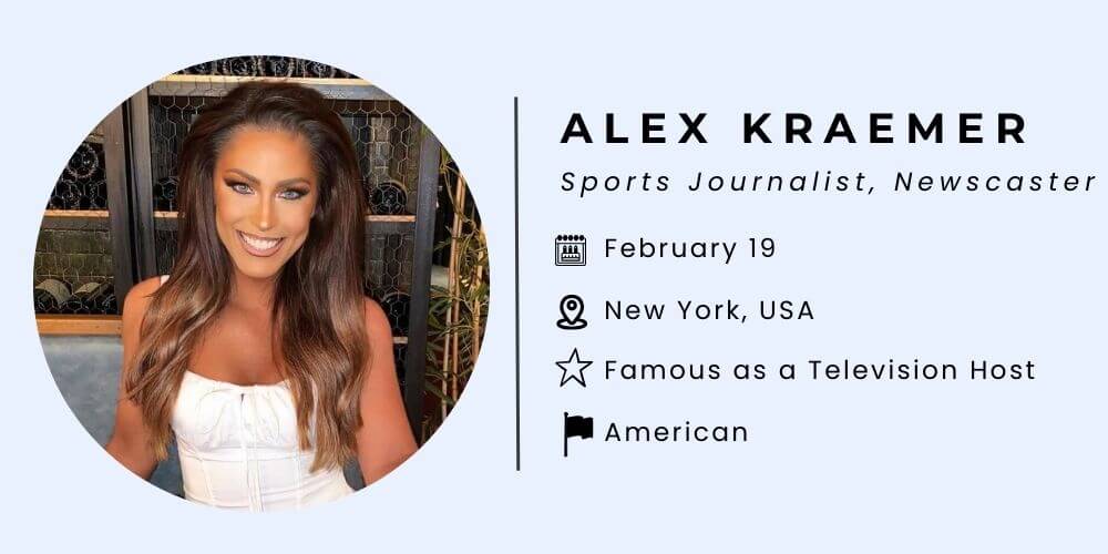Alex Kraemer Age, Husband, Height, Parents, Net Worth, Bio