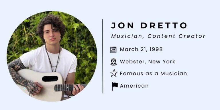 Jon Dretto Bio, Age, Wife, Parents, Height, Net Worth, Nationality