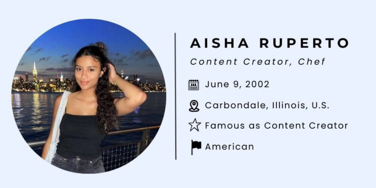 Aisha Ruperto Ethnicity, Age, Parents, Husband, Net Worth, Height
