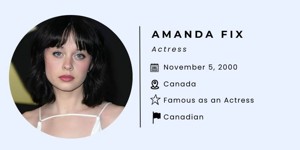 Amanda Fix Age, Nationality, Height, Parents, Boyfriend, Net Worth