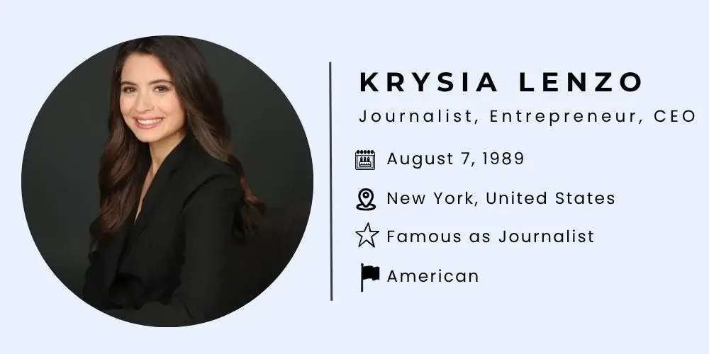 Krysia Lenzo Age, Husband, Ethnicity, Net Worth, Height, Wiki