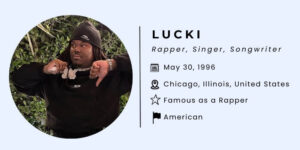 Lucki Real Name, Age, Height, Weight, Net Worth, Wife, Kids, Bio