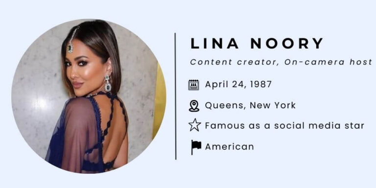 Lina Noory Age, Husband, Parents, Net Worth, Kids, Nationality