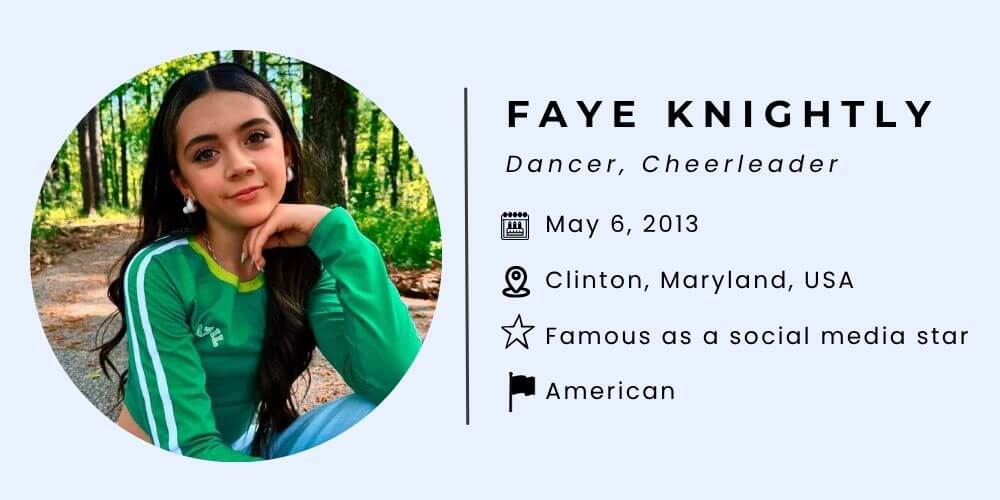 Faye Knightly Age, Parents, Height, Siblings, Net Worth, Ethnicity