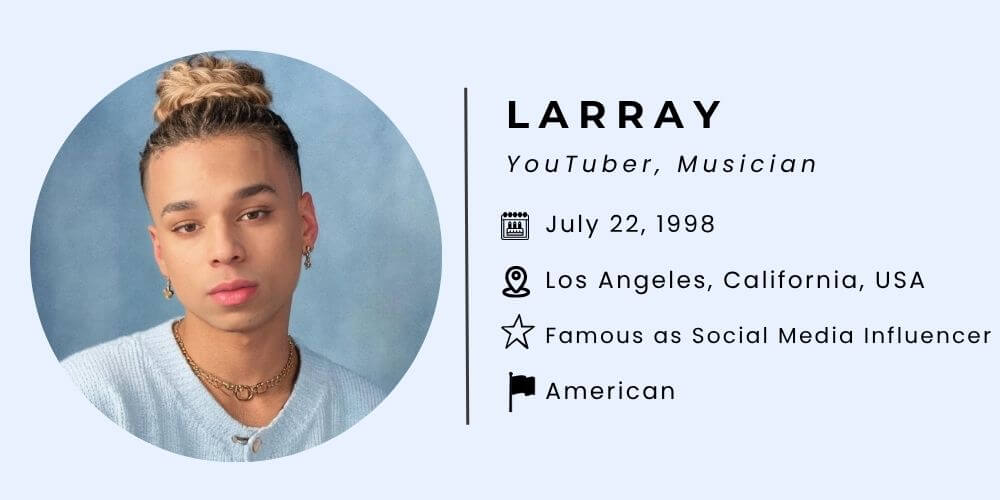 Larray Ethnicity, Age, Height, Boyfriend, Net Worth, Brothers
