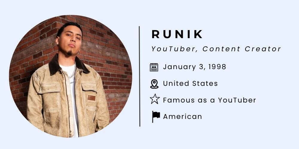 Runik TV Age, Real Name, Sister, Height, Net Worth, Girlfriend