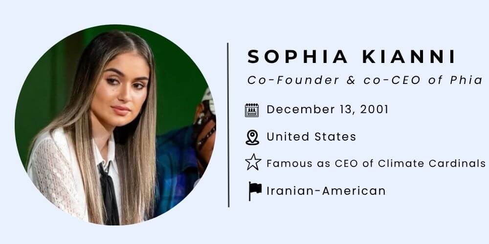 Sophia Kianni Age, Parents, Sister, Net Worth, Boyfriend, Wiki