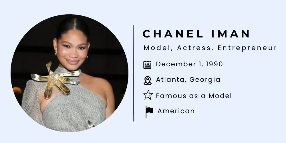 Chanel Iman Husband, Net Worth, Age, Height, Parents, Kids