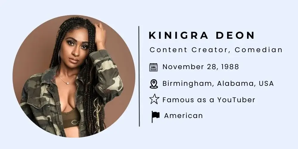 Kinigra Deon Age, Family, Kids, Net Worth, Husband, Wiki