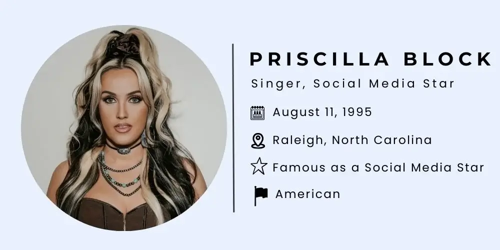 Priscilla Block Age, Height, Husband, Net Worth, Parents, Siblings