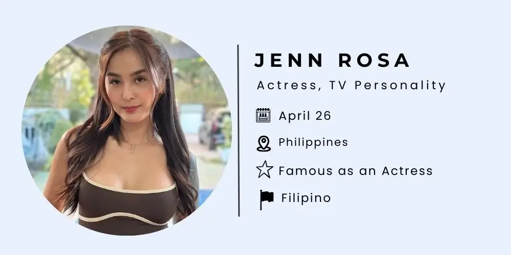 Jenn Rosa Bio, Age, Real Name, Nationality, Net Worth, Boyfriend