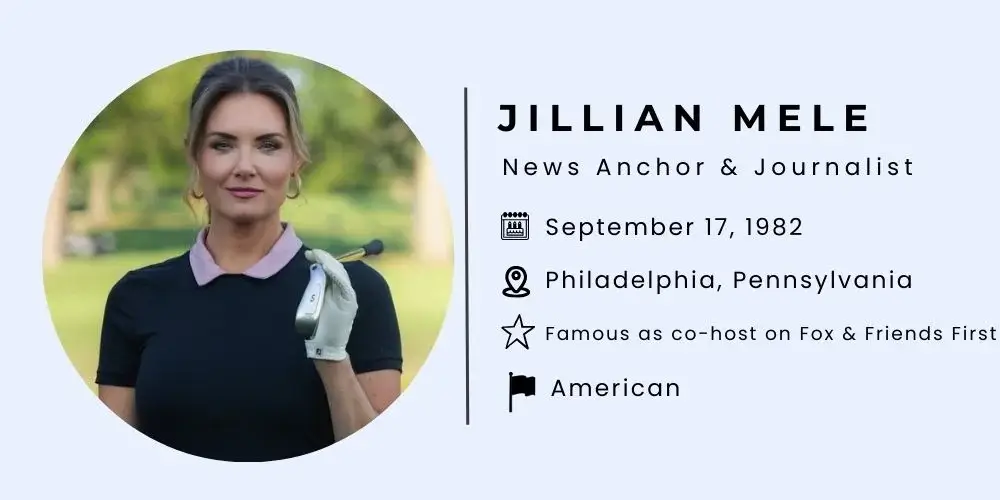 Jillian Mele Bio, Husband, Children, Height, Age, Net Worth