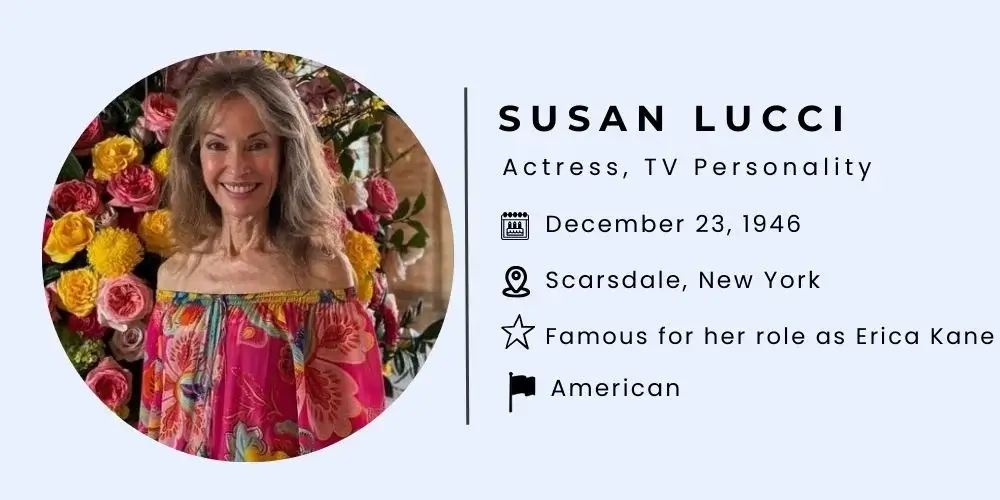 Susan Lucci Husband, Net Worth, Age, Height, Children, Bio