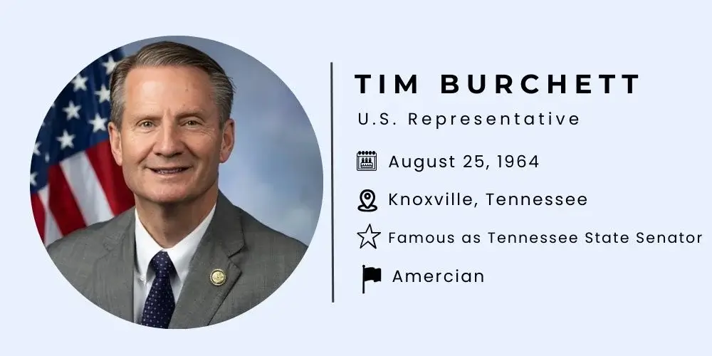 Tim Burchett New Wife, Age, Religion, Salary, Daughter, Wiki