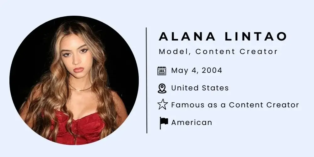 Alana Lintao Ethnicity, Age, Parents, Height, Net Worth, Siblings