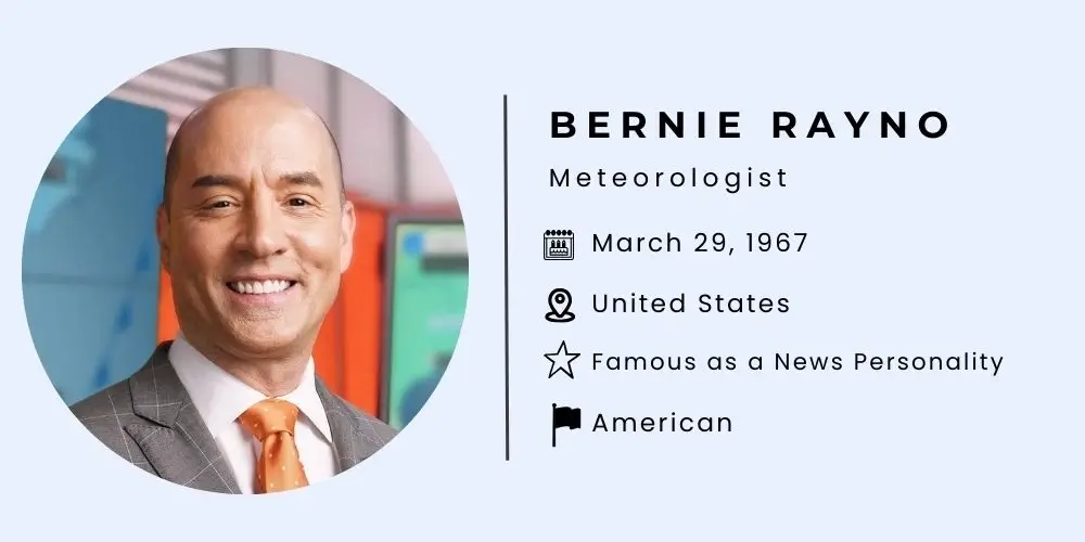 Bernie Rayno Biography, Age, Salary, Wife, Net Worth, Kids